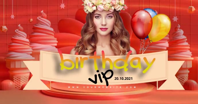 BIRTHDAY VIP Flyer Template | PosterMyWall