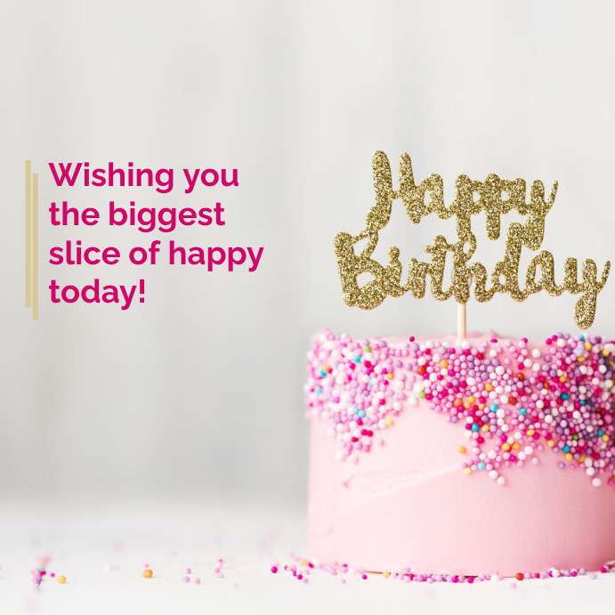 Birthday Wish, Digital Card Template | PosterMyWall