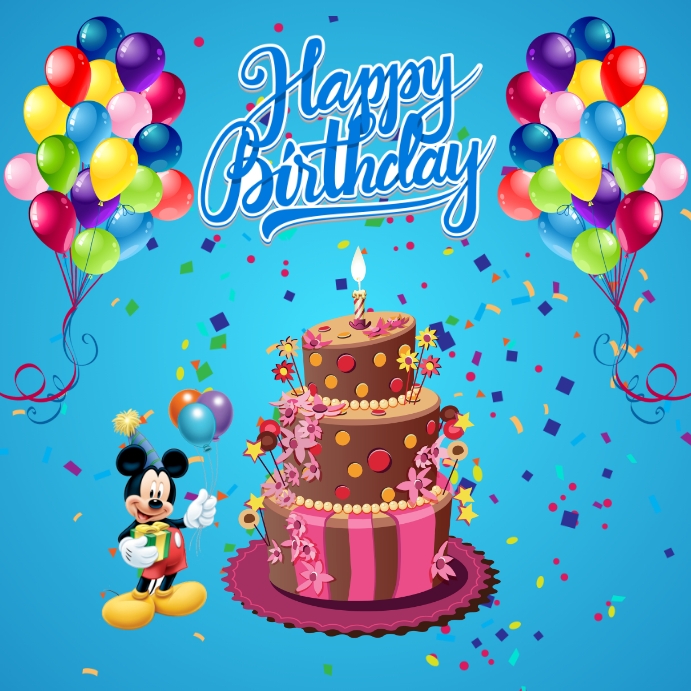 birthday wish card Template | PosterMyWall