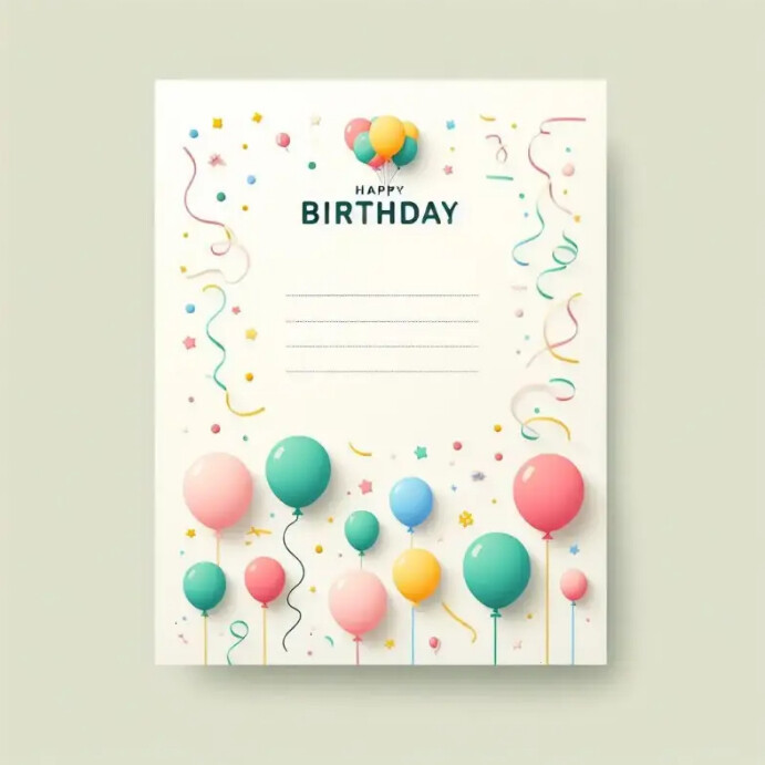 Birthday wish card Template | PosterMyWall
