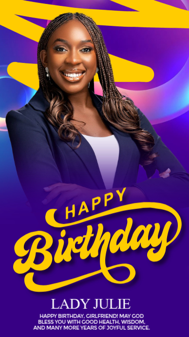 Birthday wish card flyer poster Template | PosterMyWall