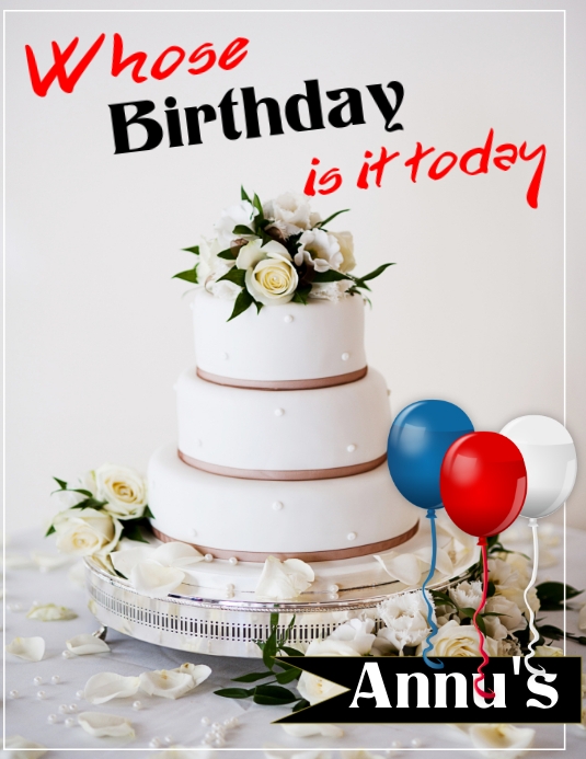 Plantilla de birthday wish | PosterMyWall