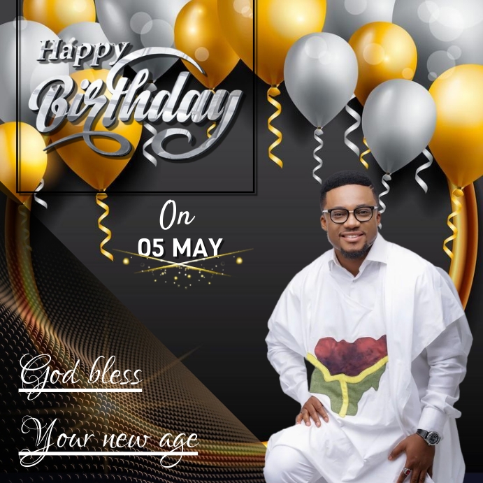 Birthday wish Template | PosterMyWall