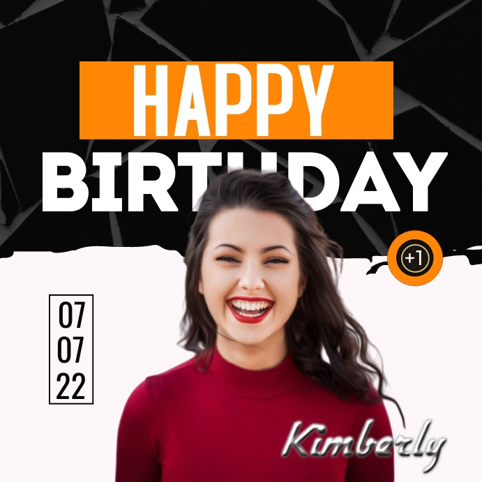 birthday wish flyer template (17) | PosterMyWall