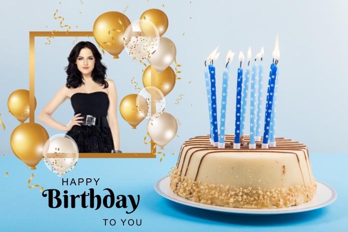 Birthday wish poster Template | PosterMyWall