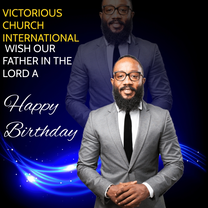 birthday wish template | PosterMyWall