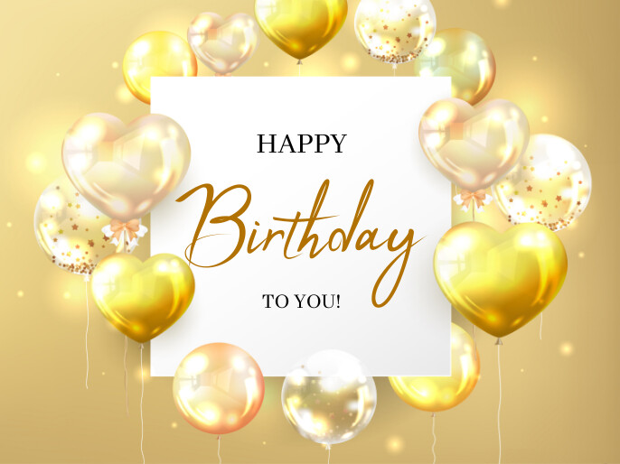 Birthday wishes card Template | PosterMyWall