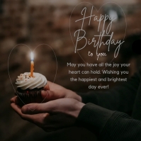 corporate employee work birthday card Template | PosterMyWall