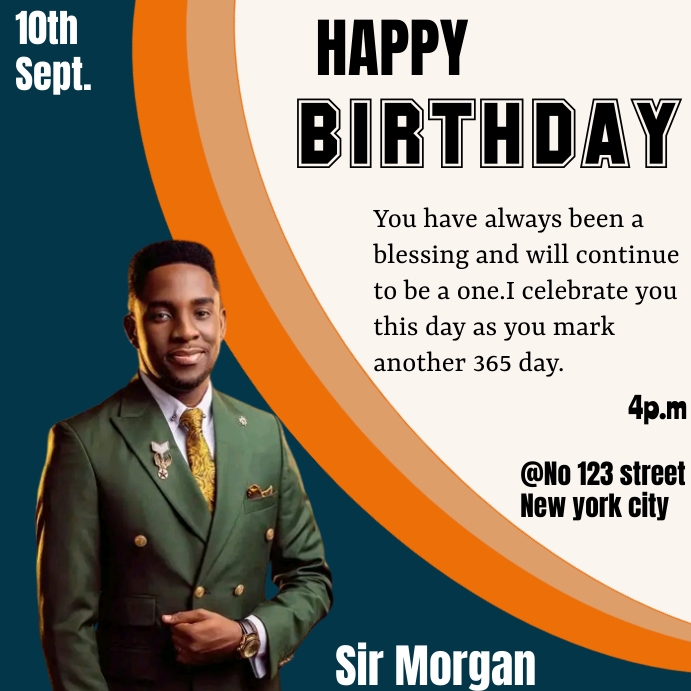 Birthday wishes Template | PosterMyWall