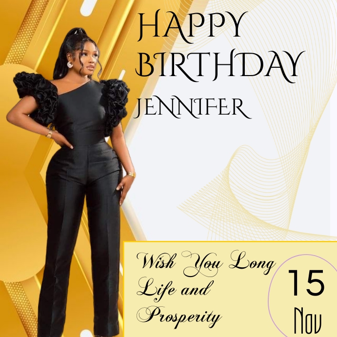 Birthday wishes Template | PosterMyWall