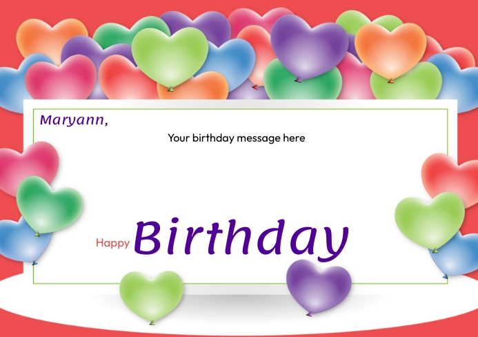 Birthday wishes Template | PosterMyWall
