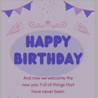 corporate employee work birthday card Template | PosterMyWall