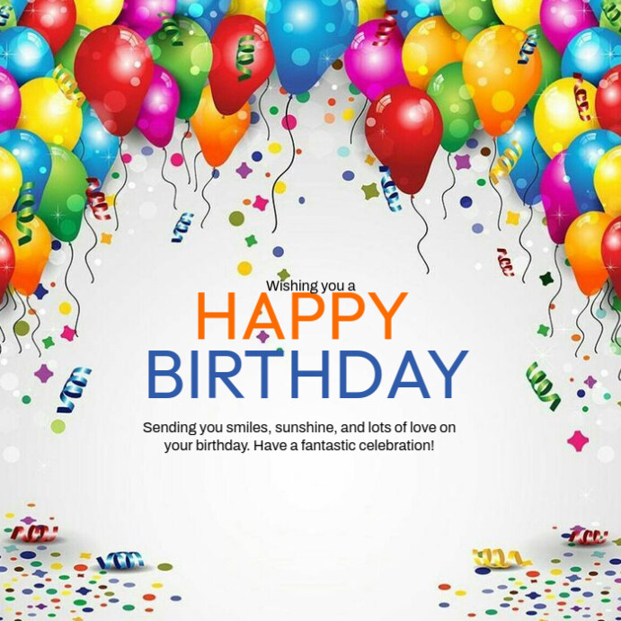 Copy of Birthday Wishes Instagram Post | PosterMyWall