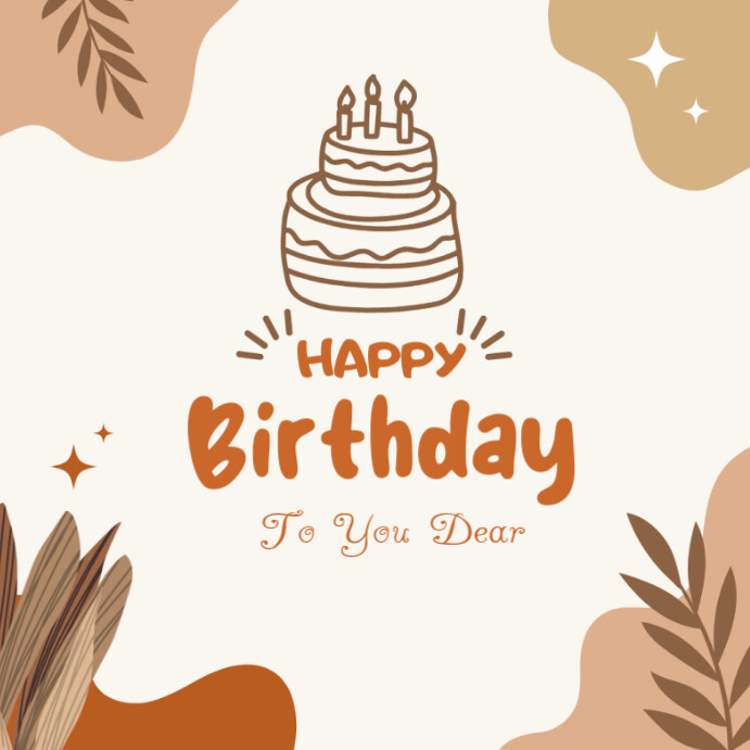 birthday wishing cards Template | PosterMyWall