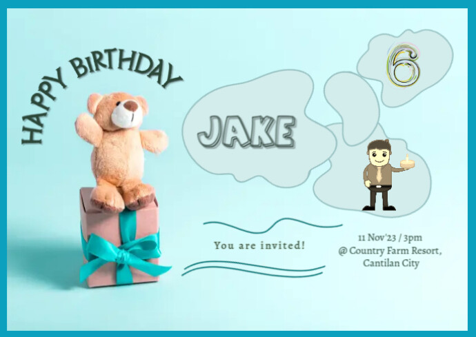 Birthday_boy postcard Template | PosterMyWall