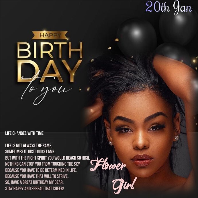 Birthdday flyer (21) Template | PosterMyWall