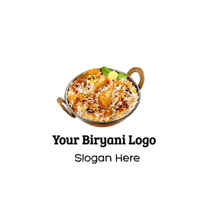 Biryani Logo Template | PosterMyWall