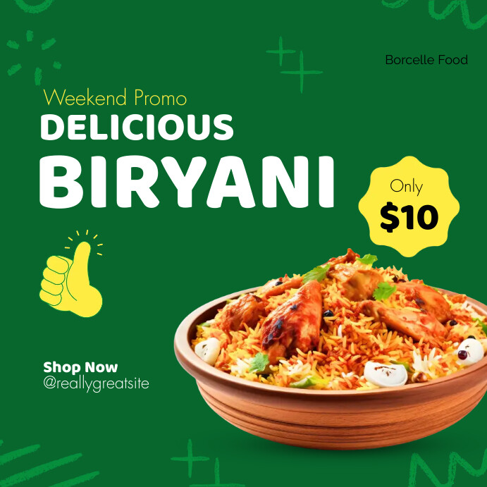 BIRYANI RESTAURANT FLYERS Template | PosterMyWall