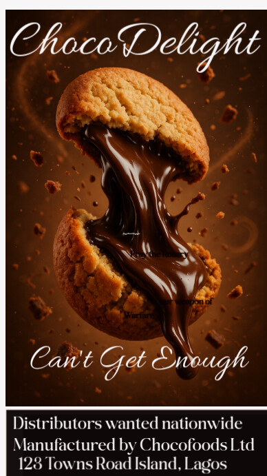 Plantilla de Biscuit ad | PosterMyWall