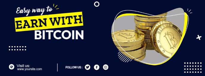 Bitcoin Trade Template | PosterMyWall