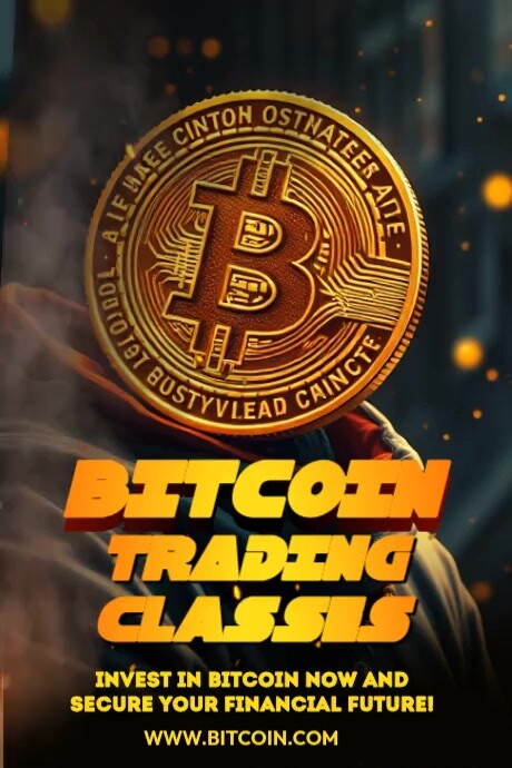 Bitcoin Trading Classes Template | PosterMyWall