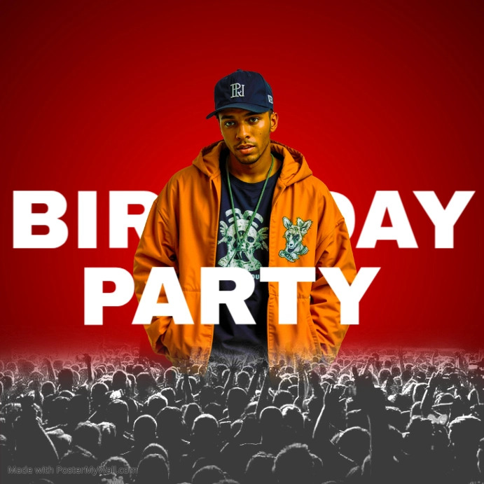 bithday party Template | PosterMyWall