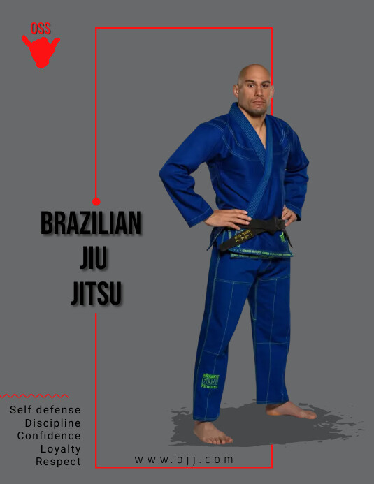 bjj brazilian jiu jitsu Template | PosterMyWall