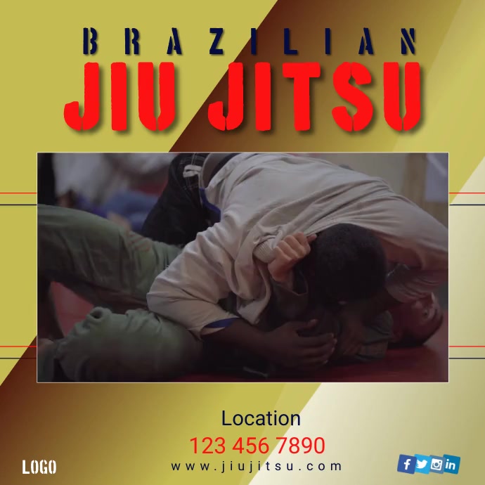 bjj brazilian jiu jitsu Template | PosterMyWall