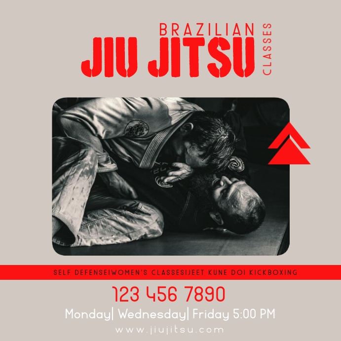 BJJ Template | PosterMyWall