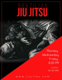 BJJ flyer Template | PosterMyWall
