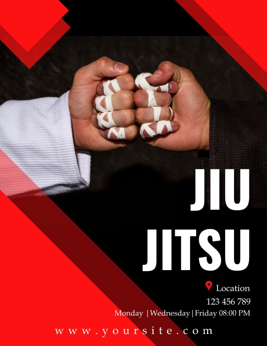 BJJ flyer Template | PosterMyWall