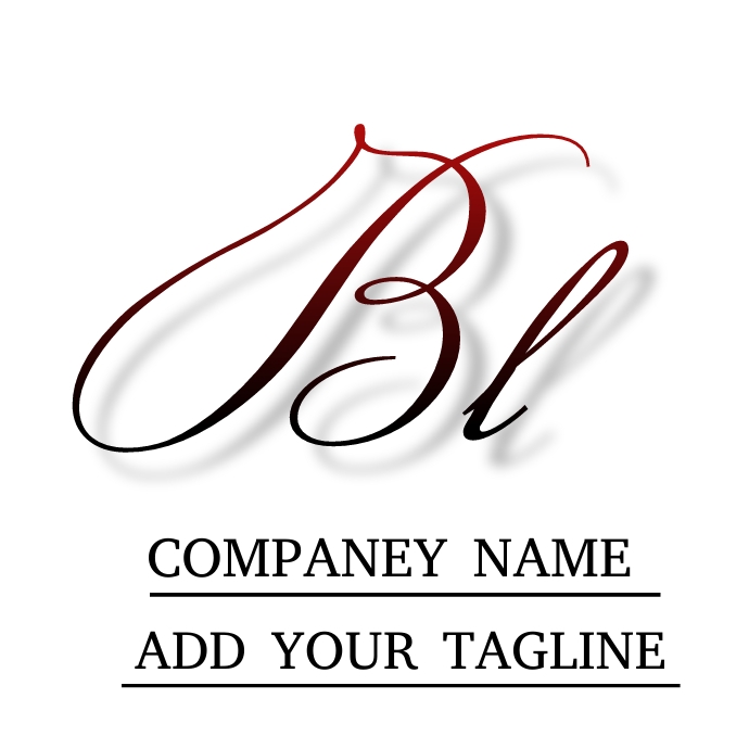 Bl logo design Template | PosterMyWall