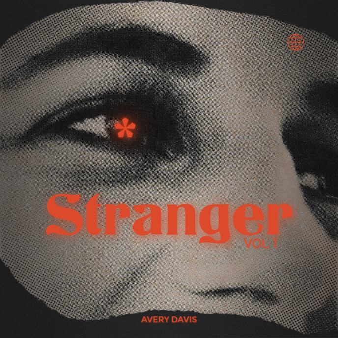 Copy of Black & Red Stranger Album Cover | PosterMyWall