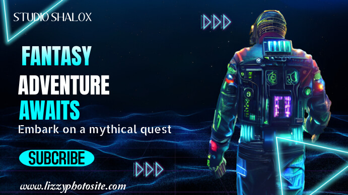 Black 3d Action Gaming Youtube Thumbnails Yo Templat | PosterMyWall