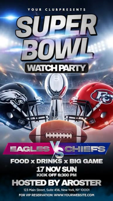 Black 3d Game Day Instagram Story Template | PosterMyWall