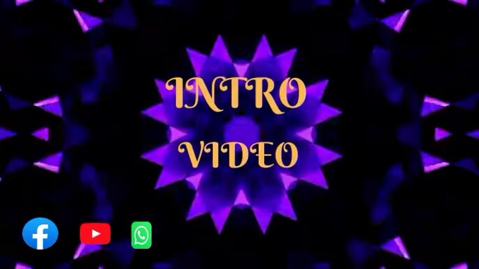 Black 3d Intro Video Digital Display (16:9) Template | PosterMyWall