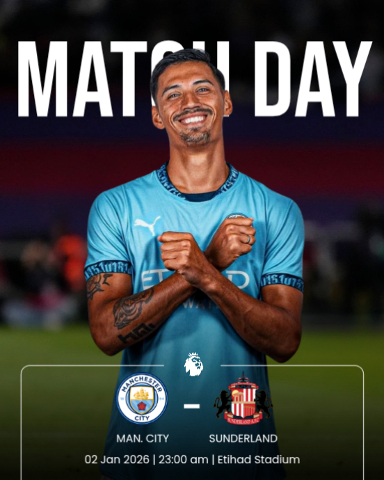 Black 3d Match Day Football Instagram Portrait Template | PosterMyWall