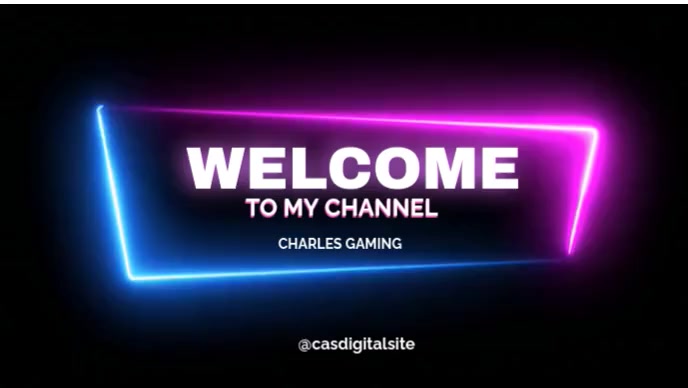 Black 3d Neon Youtube Thumbnail Template | PosterMyWall