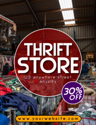 Thrift store flyer template | PosterMyWall