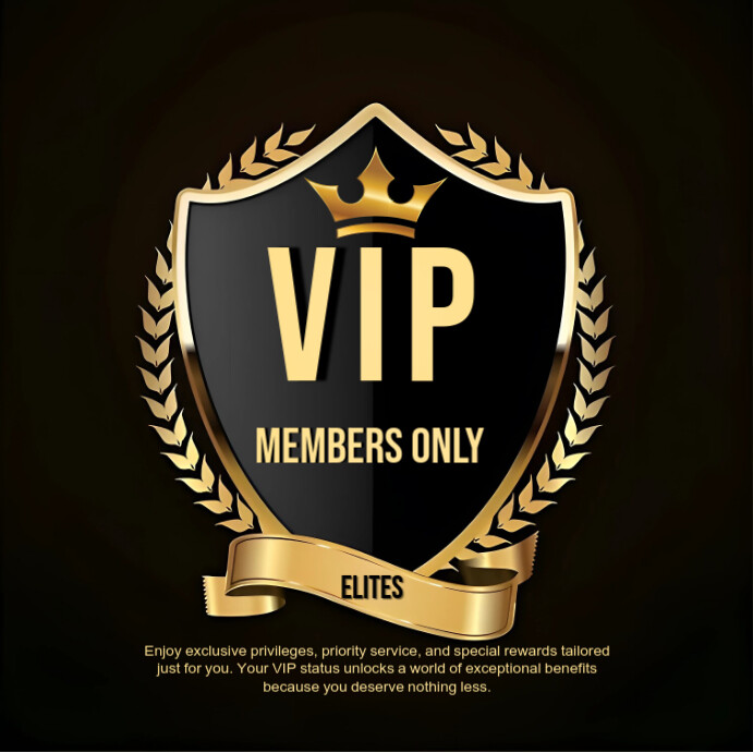 Copy of Black 3d Vip Pass Template Instagram Post | PosterMyWall