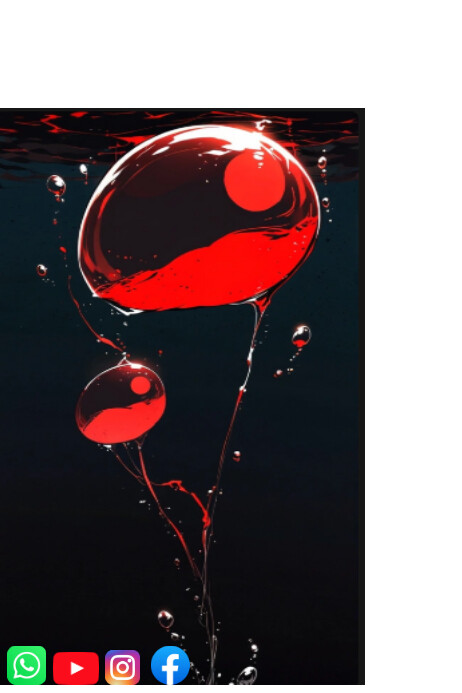 Black Abstract Black And Red Manga Style Poster Template | PosterMyWall