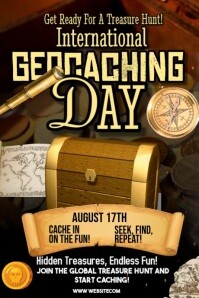 Global Treasure Hunt Template | PosterMyWall