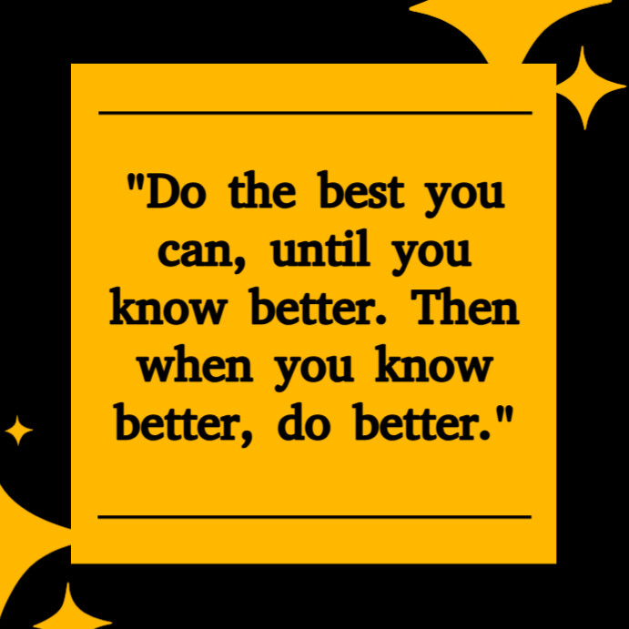 Plantilla de Black Abstract Quote Design Instagram Post | PosterMyWall