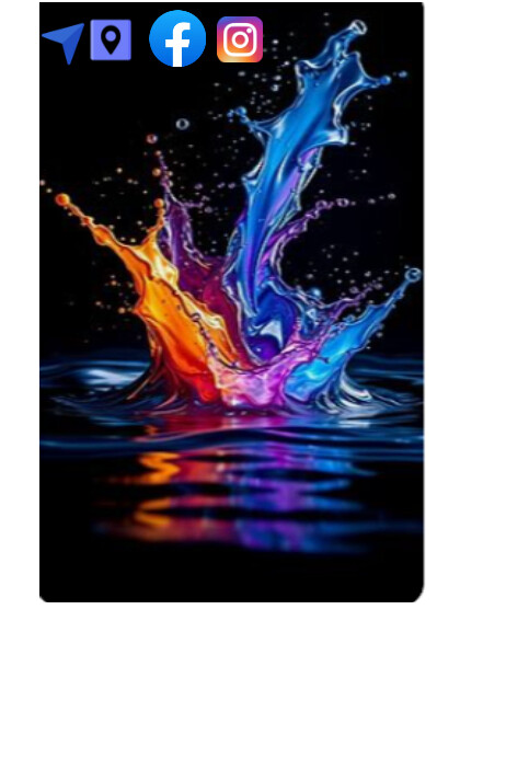 Black Abstract Splash Poster Template | PosterMyWall