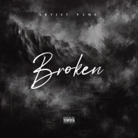 Black Album Cover Album Cover Template | PosterMyWall