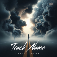 Black Album Cover Album Cover Template | PosterMyWall