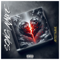 Black Album Cover Album Cover Template | PosterMyWall