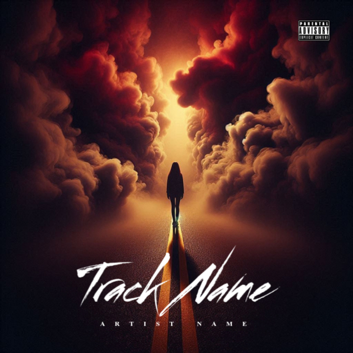 Black Album Cover Album Cover Template | PosterMyWall