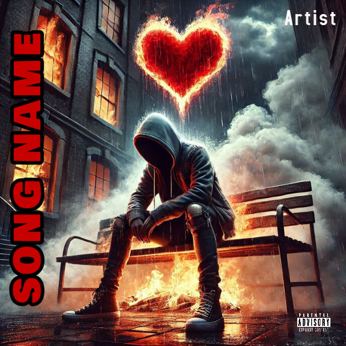 Black Album Cover Alone Album Cover Lips Album Cover Template ...