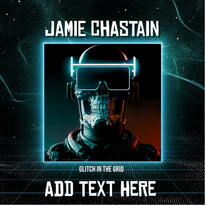 Black Album Cover Template | PosterMyWall